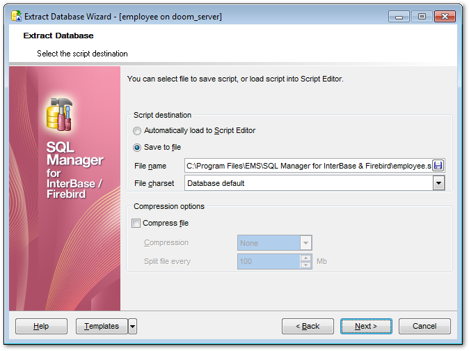 Online Documentation for SQL Manager for InterBase/Firebird | SQLManager